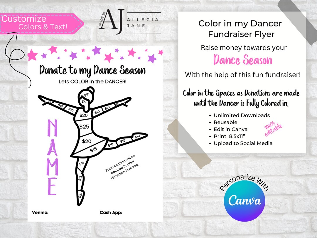 Color in the Dancer Fundraiser - Etsy