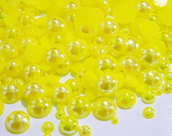 Yellow Pearls | Etsy