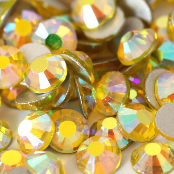 Citrine Rhinestones - Etsy
