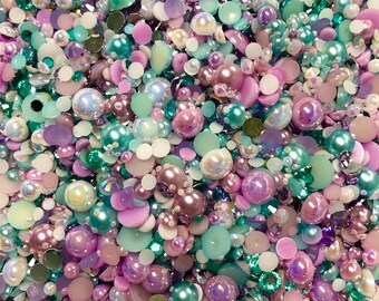 Flat Back Pearls | Etsy