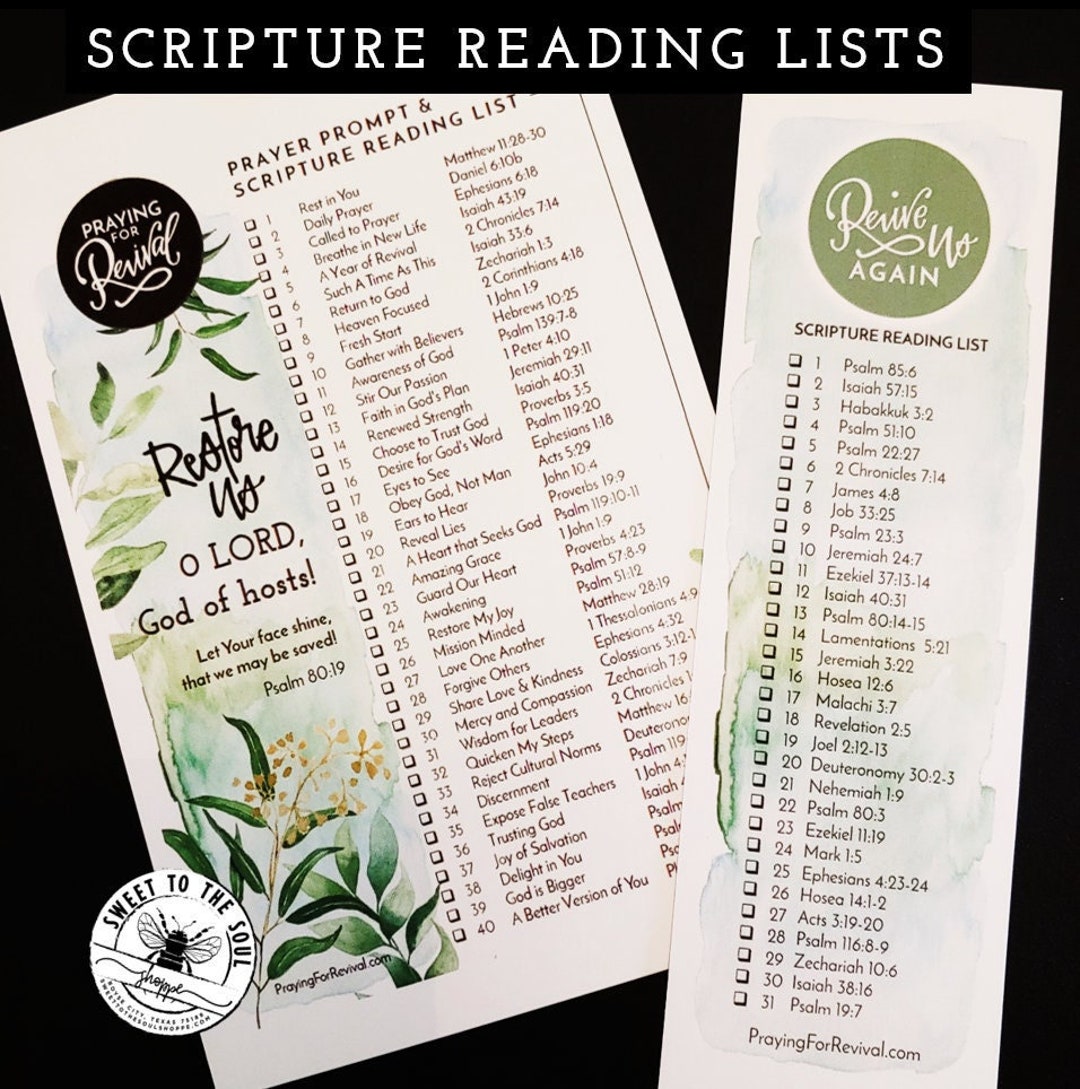 Praying for Revival Printable Journaling Kit - "revival" - *digital* - Etsy