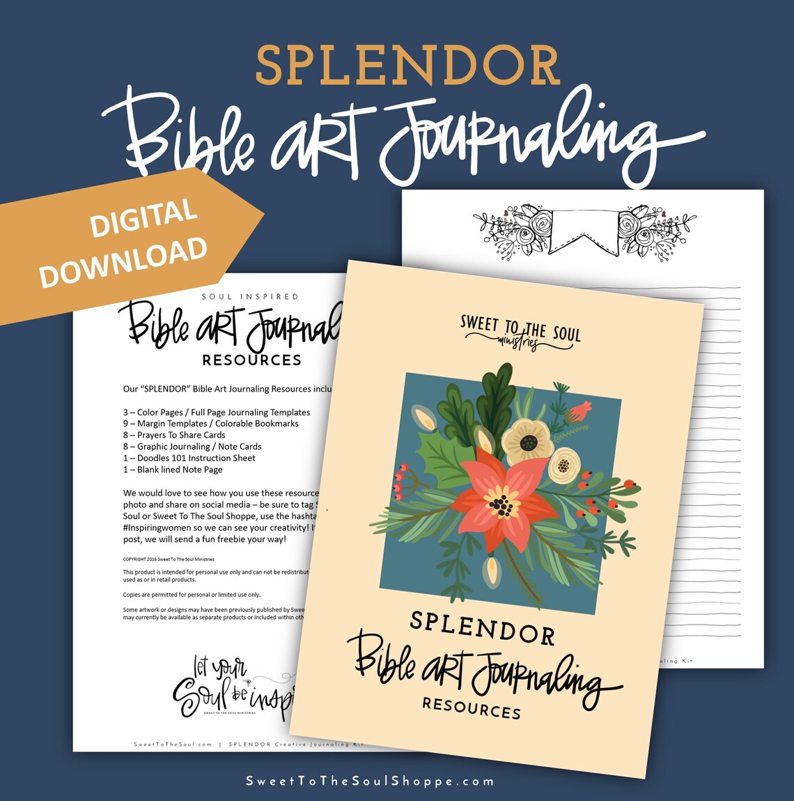 Soul Inspired splendor Bible Art Journaling - Etsy