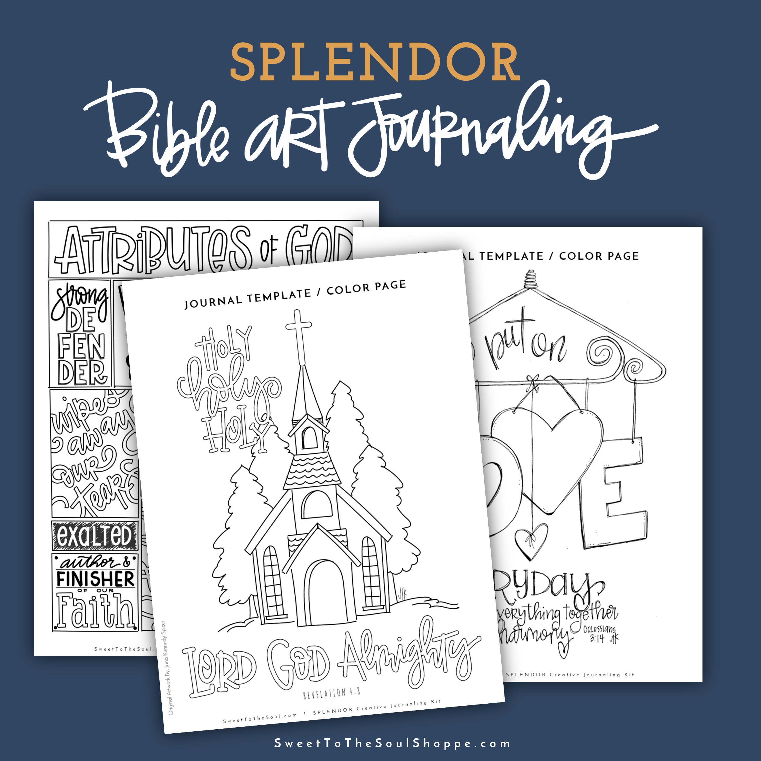 Soul Inspired splendor Bible Art Journaling - Etsy