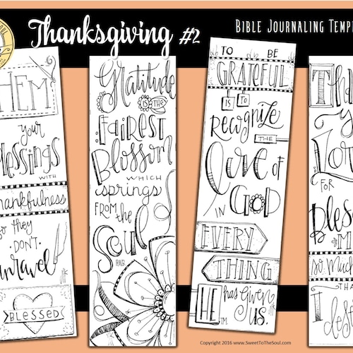 CHRISTIAN PRINTABLE BOOKMARKS Color Your Own Bookmarks Bible - Etsy