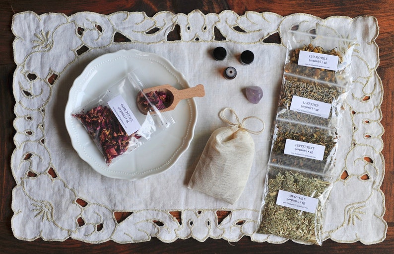 DIY Sleep Sachet Kit Make Your Own Pillow Sachet Organic - Etsy