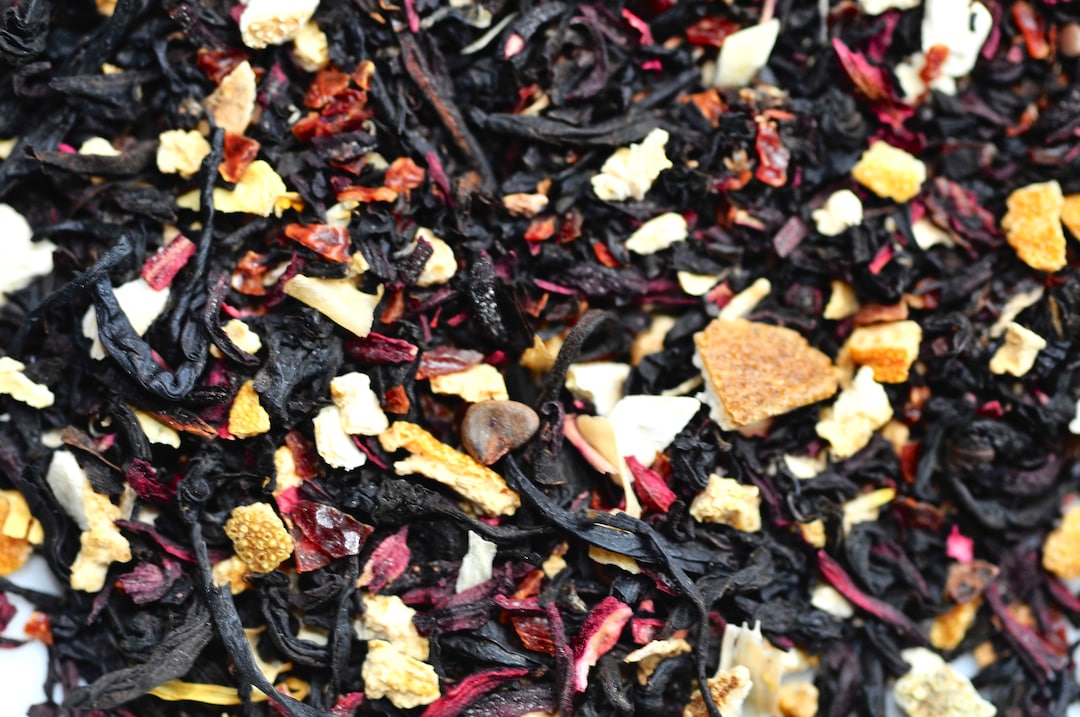 Peachy Prince Tea | Organic Artisan Handcrafted Black Tea Blend ...