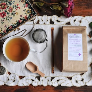 Sleepy Princess Herbal Infusion | Organic Artisan Handcrafted Herbal ...