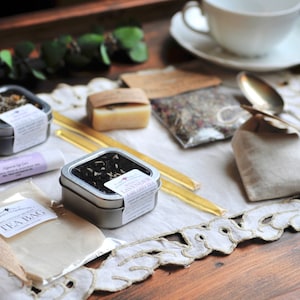 Lavender Collection | Tea & Bath Gift Box |organic Tea, Soap, Lip Balm ...
