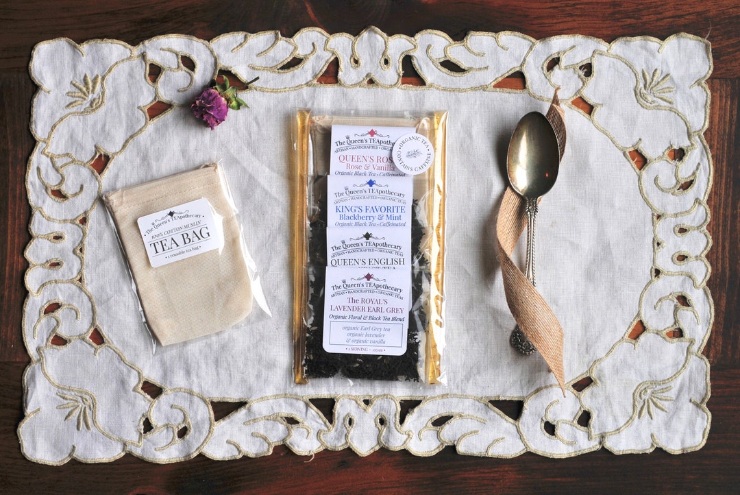 Single Tea Samples Kit | Organic Handcrafted Loose Leaf Tea | 4 Tea ...