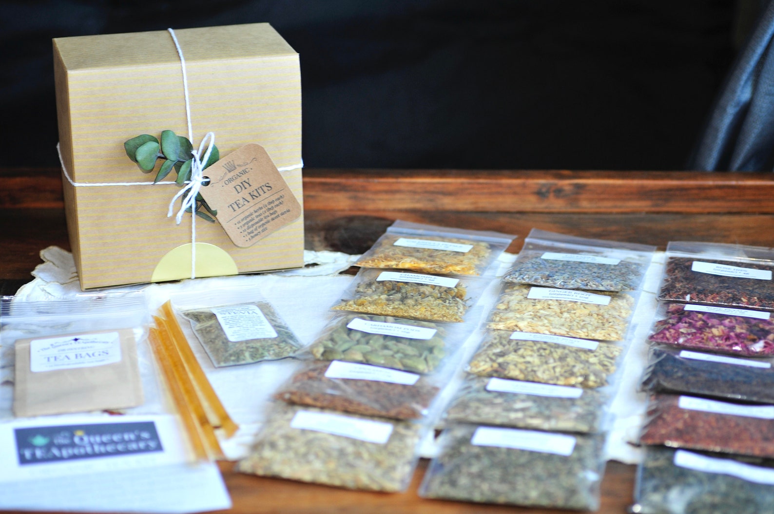 DIY Tea Kit | Make Your Own Tea Blends | Organic Teas and Herbs With ...