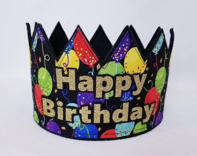 Happy Birthday Crown, Birthday Hat, Happy Birthday, Birthday Crown ...