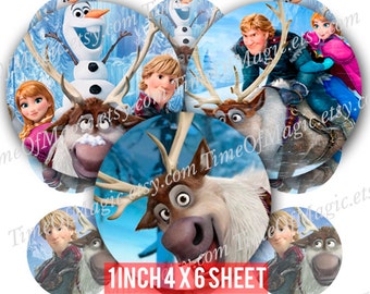 Frozen circle images | Etsy