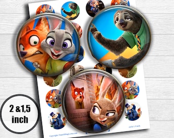 Zootopia clipart | Etsy