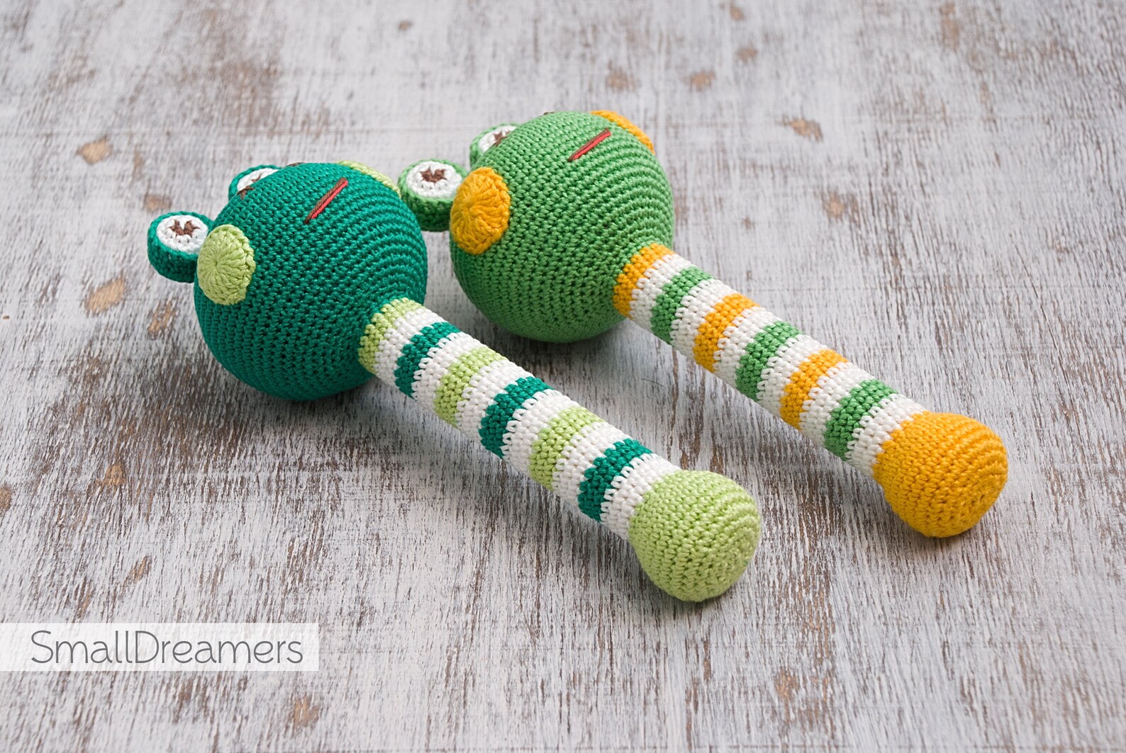 Frog Rattle Crochet Rattle Toy Baby Gift Cotton Teether - Etsy