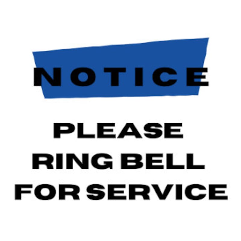 Ring Bell for Service - Etsy