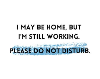 Do Not Disturb Office Sign - Etsy