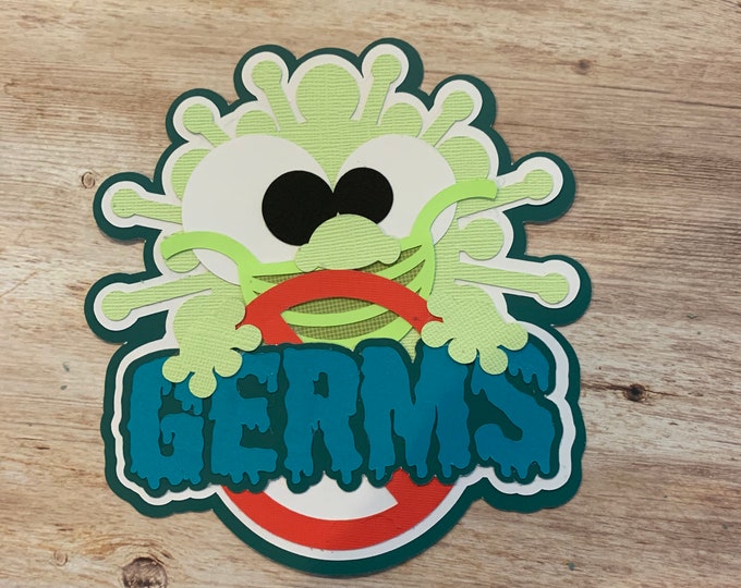 Germs Paper Piecing Die Cut - Etsy