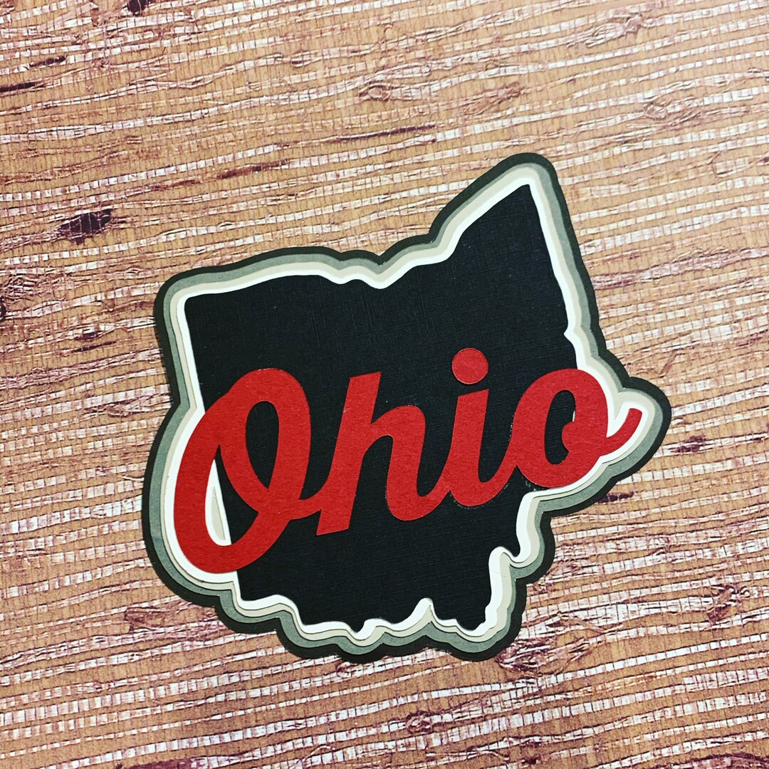 Ohio Paper Piecing Die Cut - Etsy