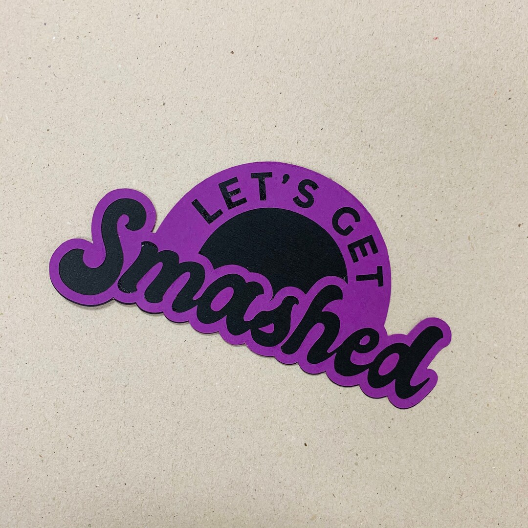Smashed Paper Piecing Die Cut - Etsy