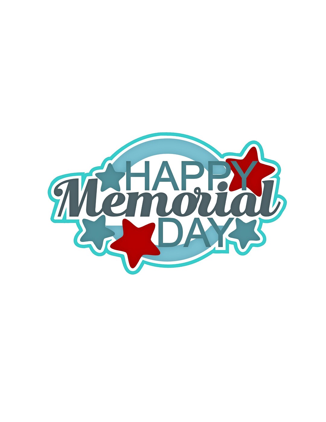 Memorial Day Paper Piecing Die Cut - Etsy