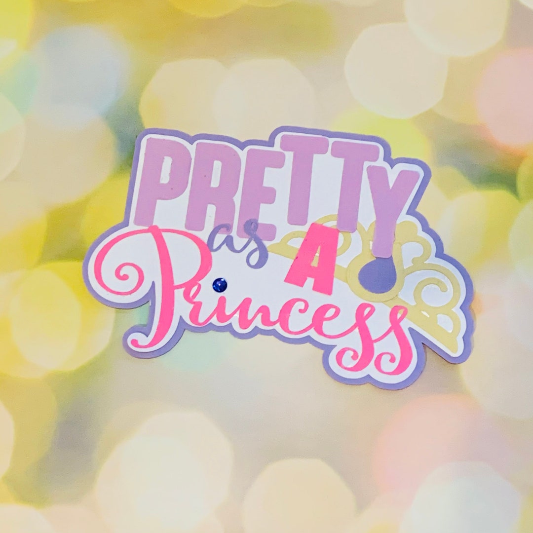 Princess Paper Piecing Die Cut - Etsy