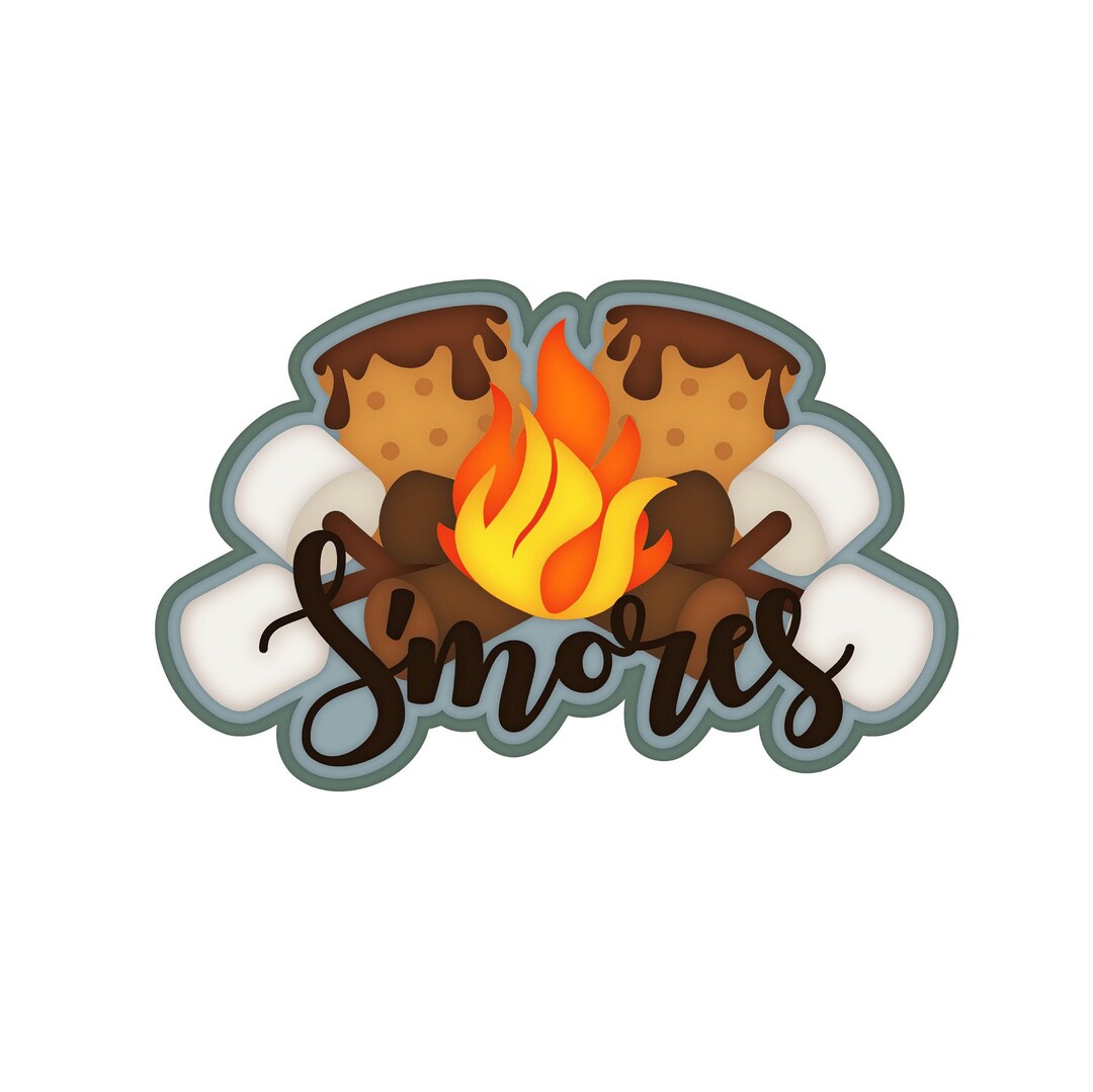 Smores Paper Piecing Die Cut - Etsy