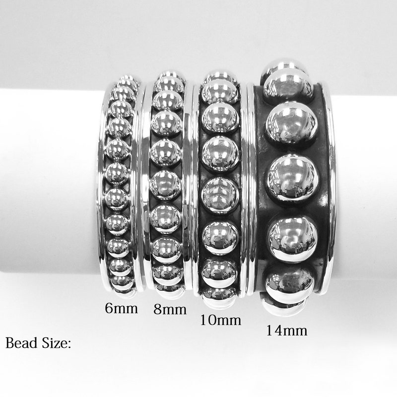 925 Silver Bangle Pearls - Etsy