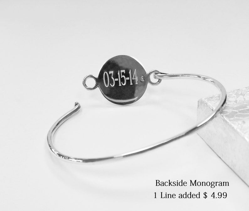 925 Sterling Silver 9 13 Year Old 6 1/2 Inch Monogram - Etsy