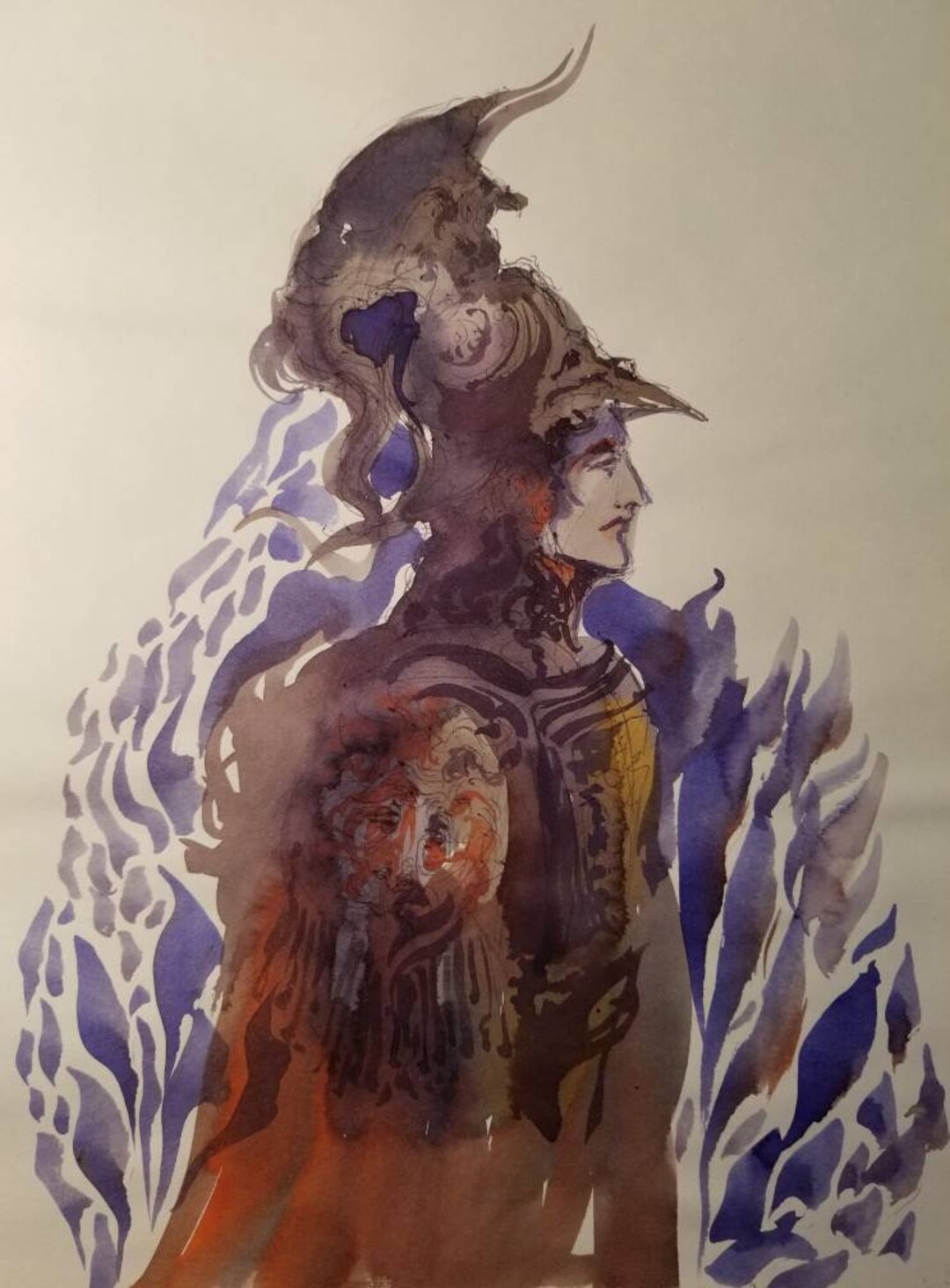 Achilles Original Painting Ancient Greek Mythology Folklore Magic ...