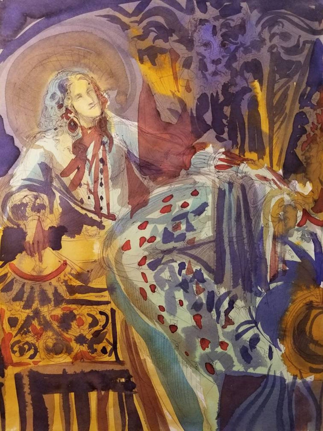 Gaia Original Painting Mythology Goddess Folklore Magic Victorian ...