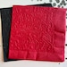 Musical Notes Napkins Embossed Paper Napkin Wedding Anniversary ...