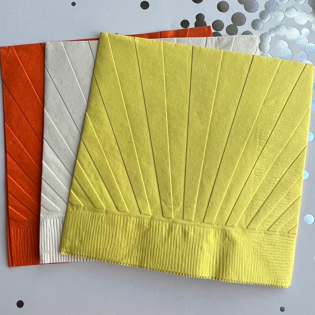 Sunshine Napkin Embossed Paper Napkin Wedding Anniversary Birthday ...