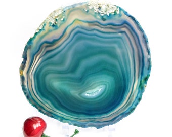 Agate Slice Stone | Etsy