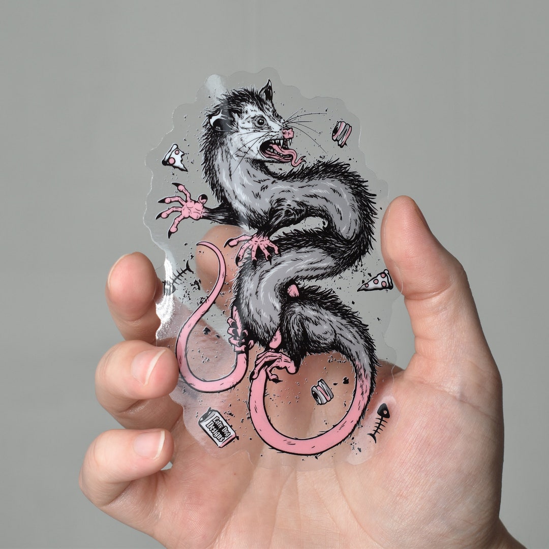 Po - Transparent Vinyl Sticker - Etsy