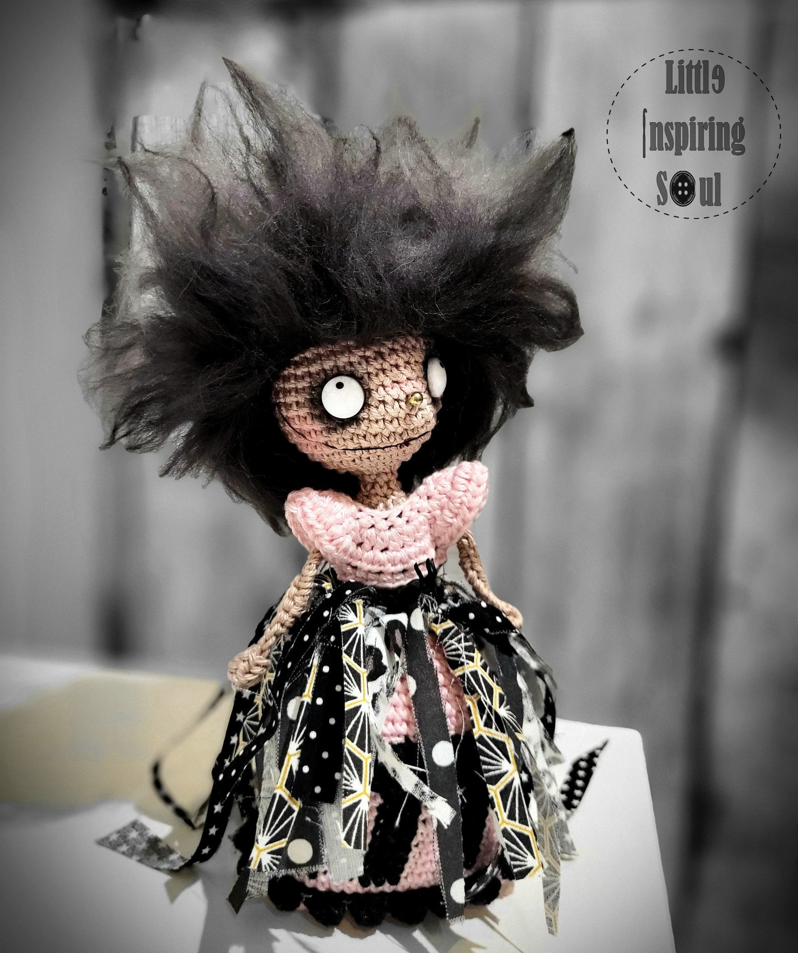 HALLOWEEN Creepy Doll Crochet Pattern - PDF Digital File - Spooky ...