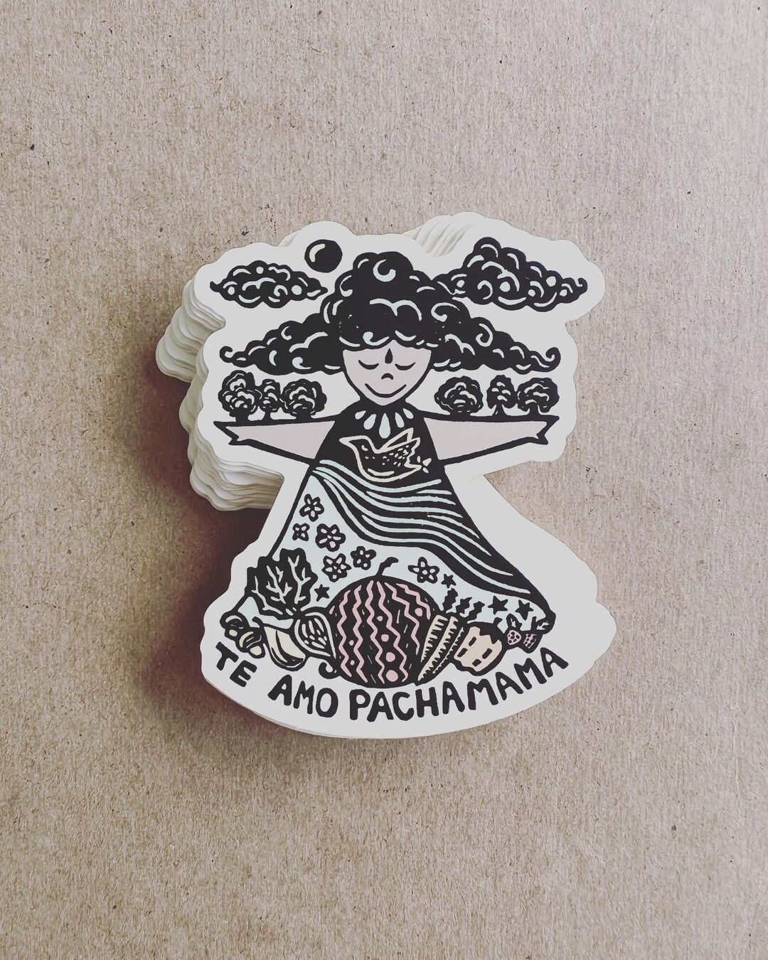 Te Amo Pachamama Sticker, Mother Earth Sticker, Nature Love Decal ...