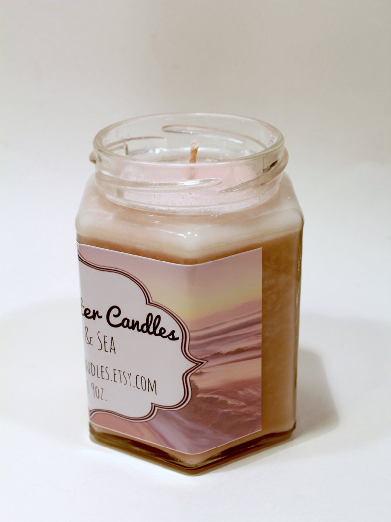All Natural Sand & Sea Soy Candle - Etsy