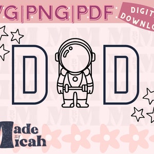 Space Dad SVG, Dad Space Birthday Svg, Space Birthday Svg Dad, DIGITAL ...
