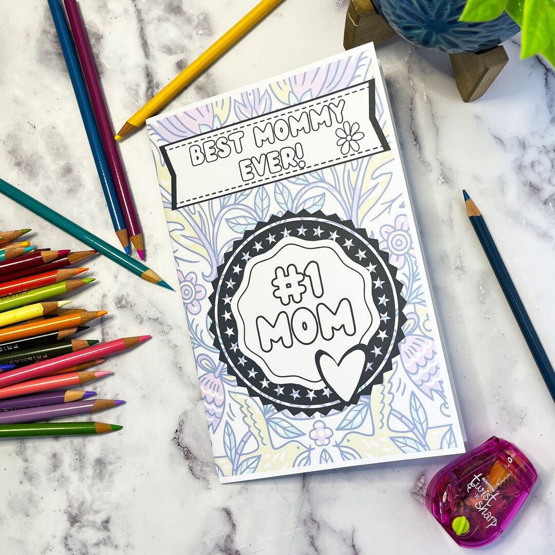 Printable: Mother's Day Booklet (for Mom or Mommy) - Etsy