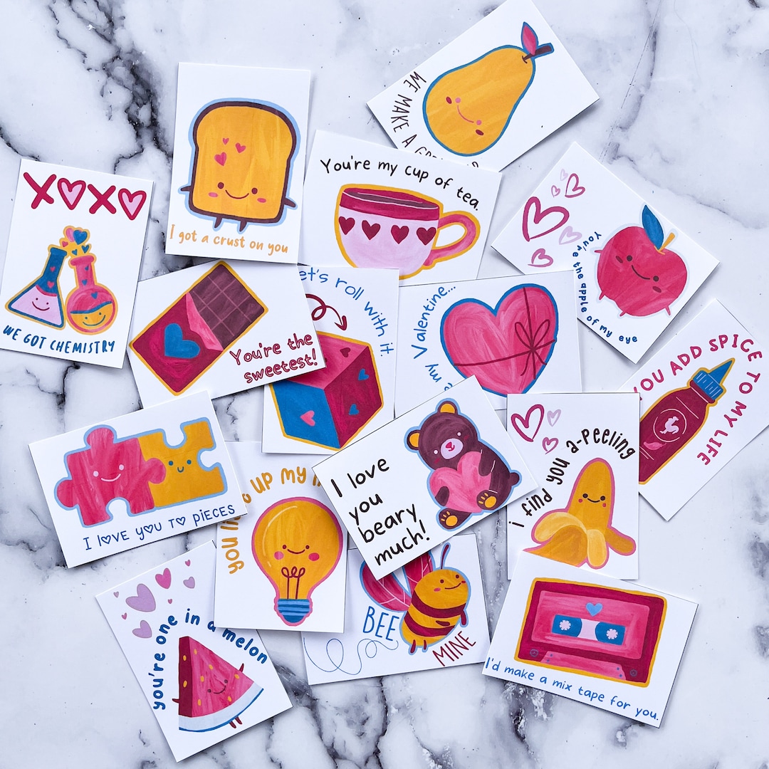 Printable: Heart Notes & Valentine's Day Cards - Etsy