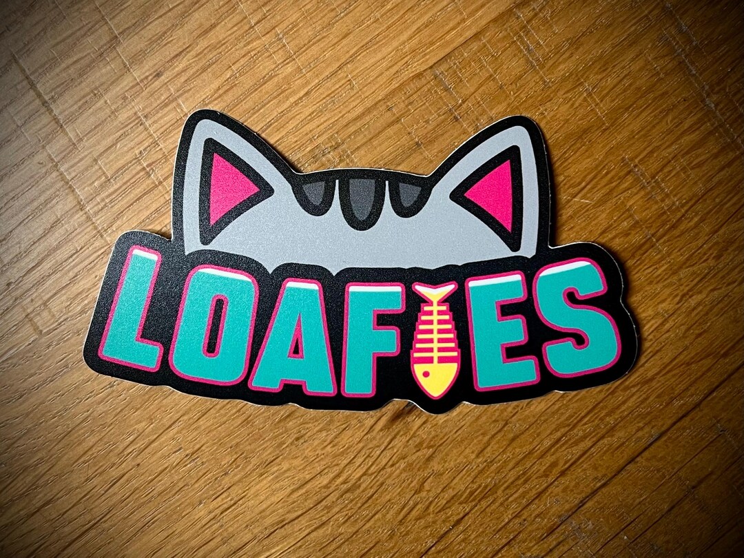 LOAFIES - Logo Sticker - Etsy