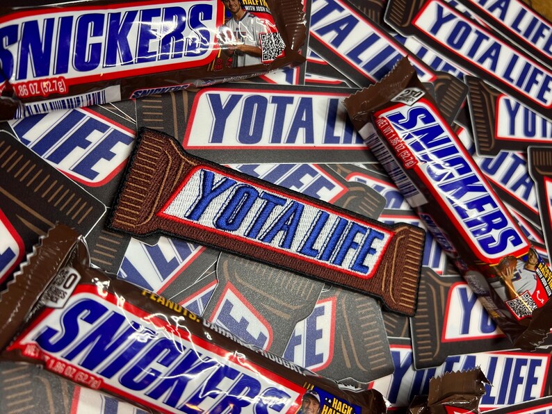 Yota Life Candy Bar Patch - Etsy