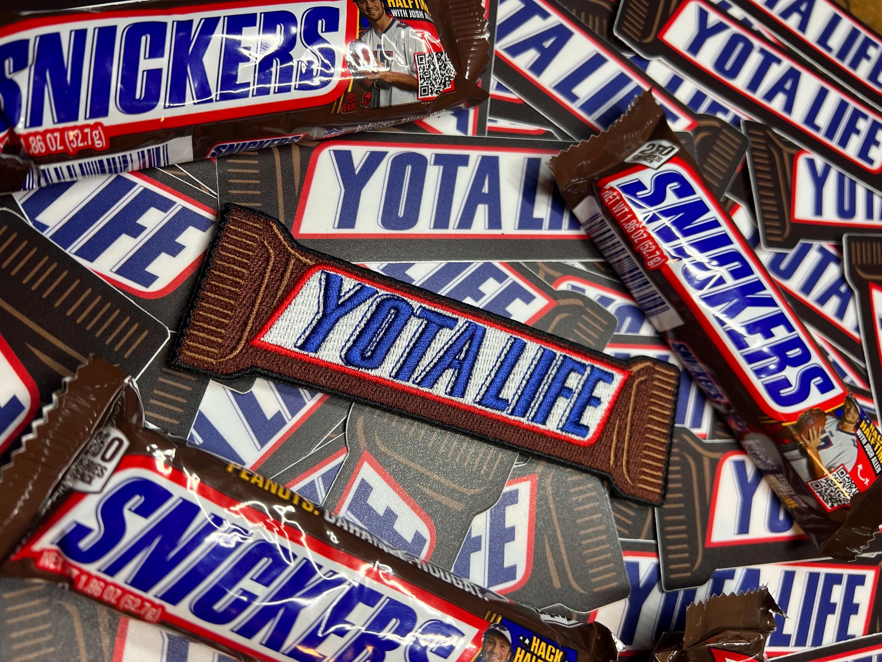Yota Life Candy Bar Patch - Etsy