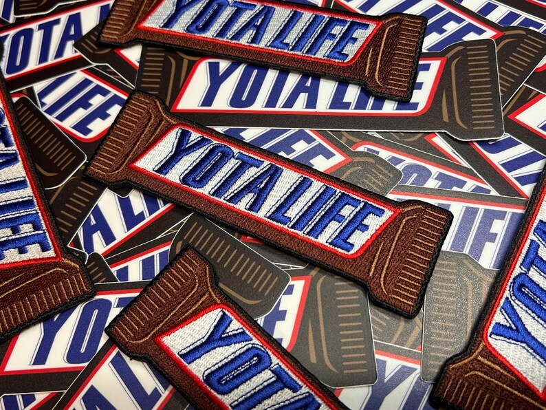 Yota Life Candy Bar Patch - Etsy