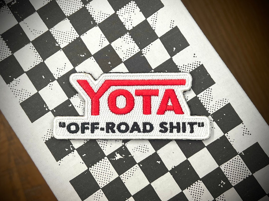 Yota off the Road V2 embroidered - Etsy