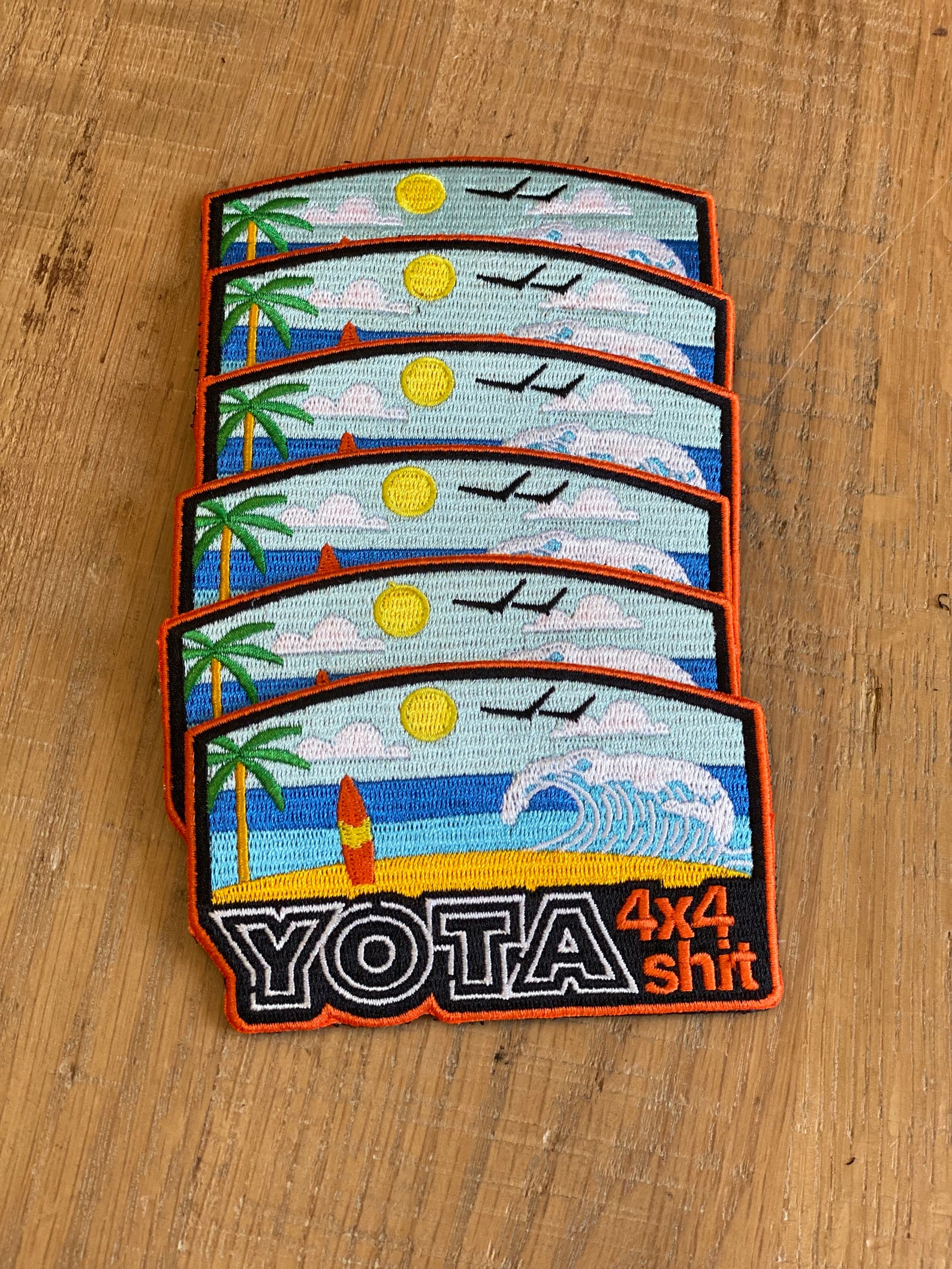 Yota 4X4 Shit V4 (beach) Embroidered Patch - Etsy