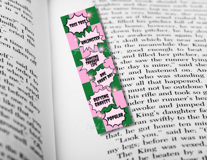 Wicked-ly-inspired Bookmark Set | Wicked Printable Bookmark: Popular ...