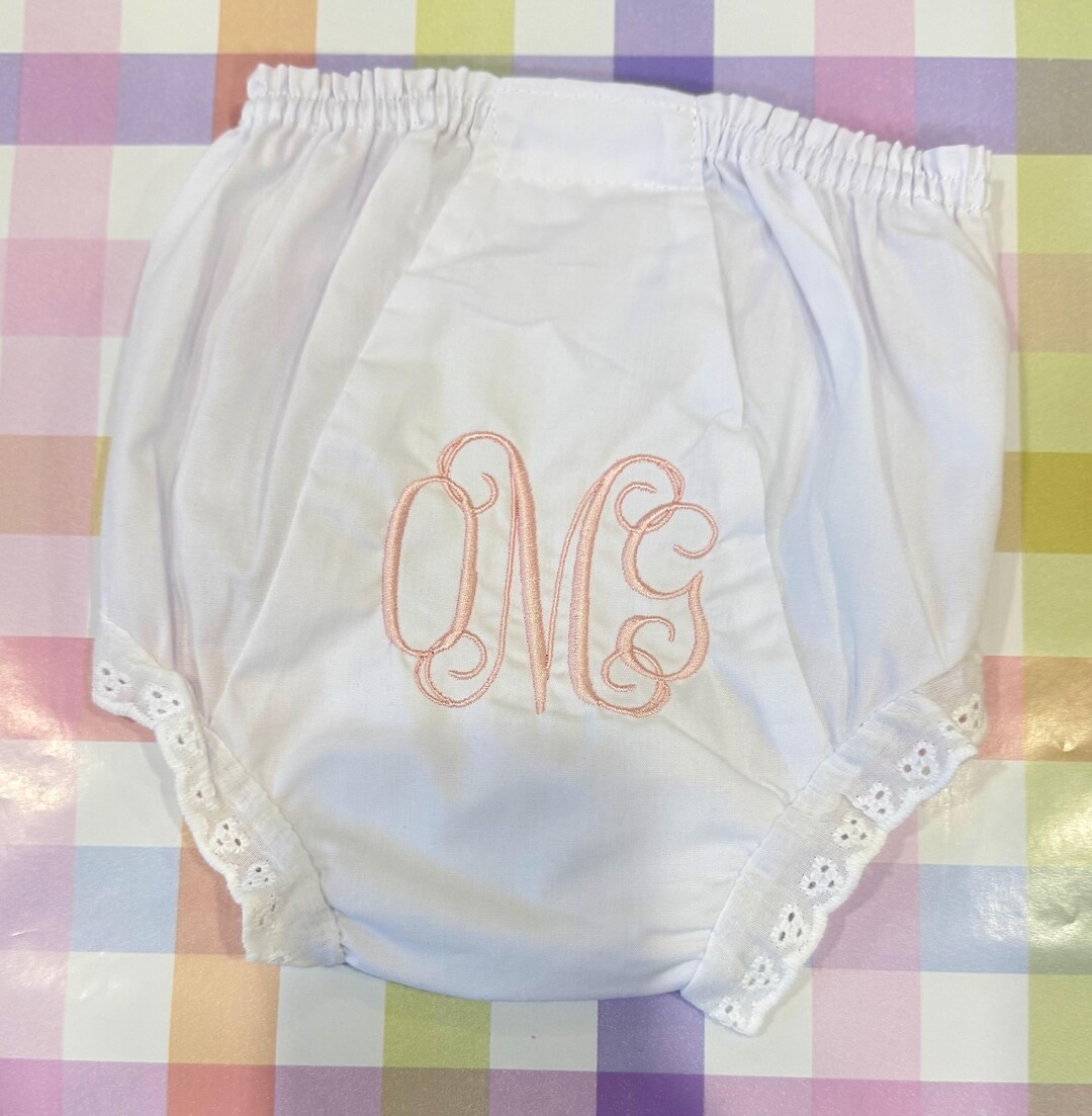 Monogramed Eylet Bloomers - Etsy