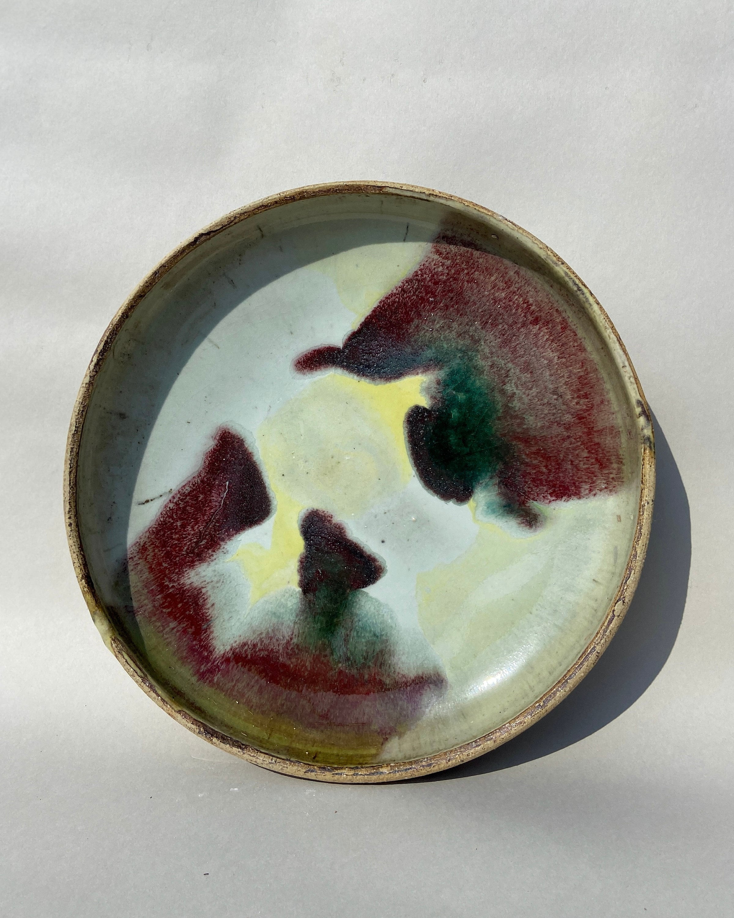 Ceramic Blate Plate or Pasta Bowls Multicolor - Etsy