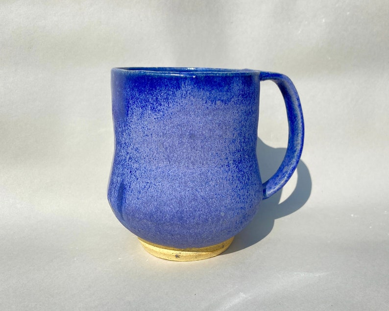 Ceramic Cobalt Blue Mugs - Etsy
